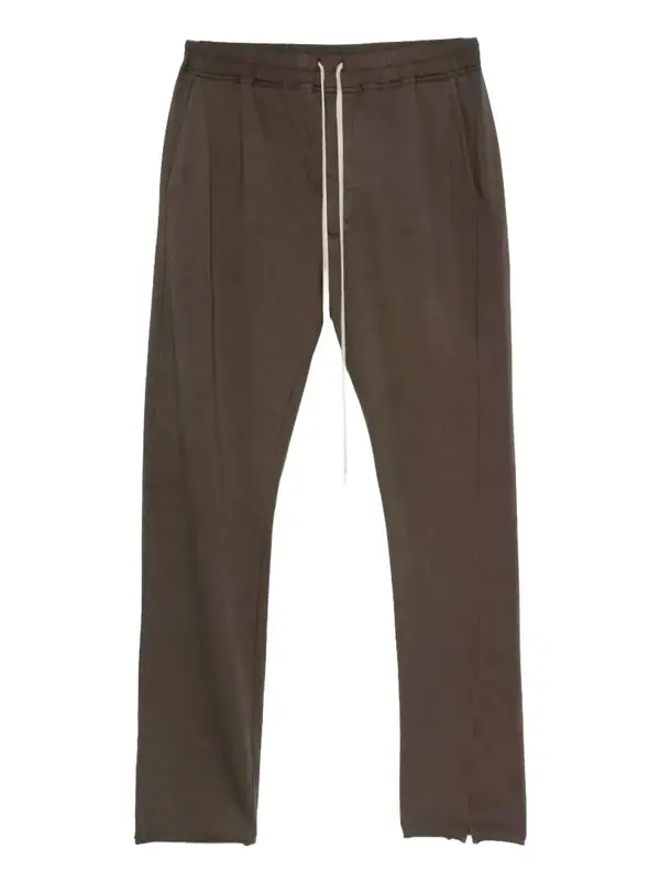 Rick Owens Drawstring-fastening Track Pants - Brown