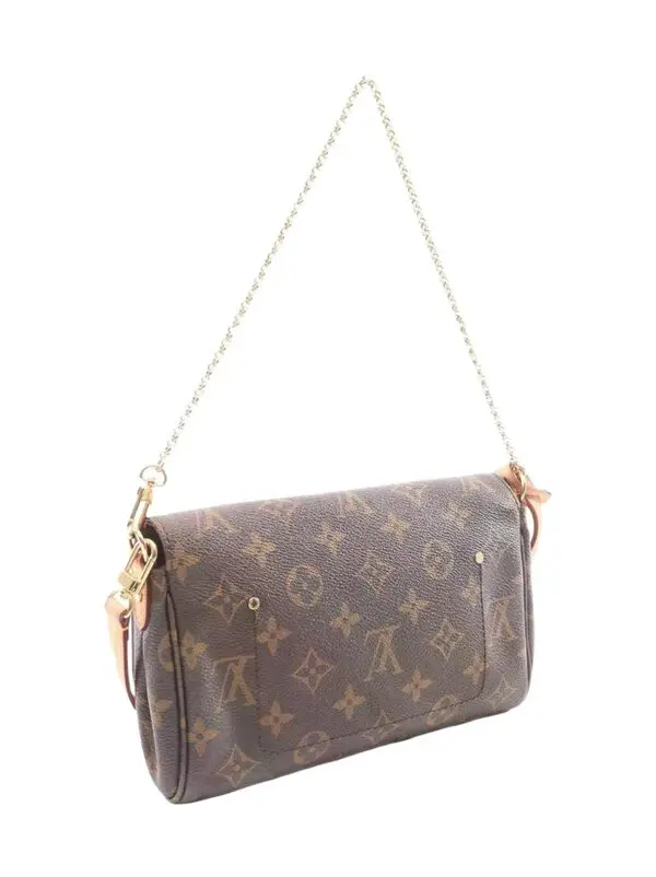 LOUIS VUITTON Monogram Canvas Favorite Pm Shoulder Bag - Brown