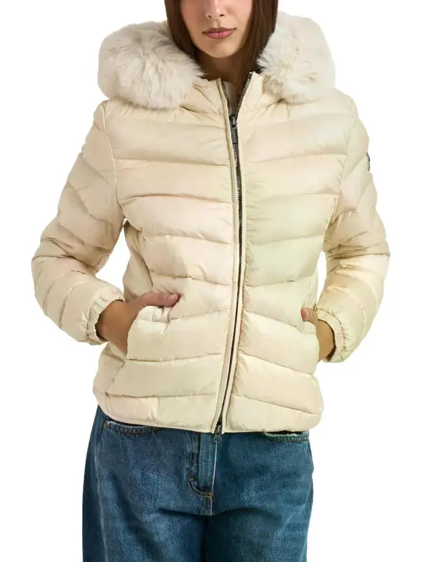 COLMAR Quilted Puffer Jacket - Neutrals