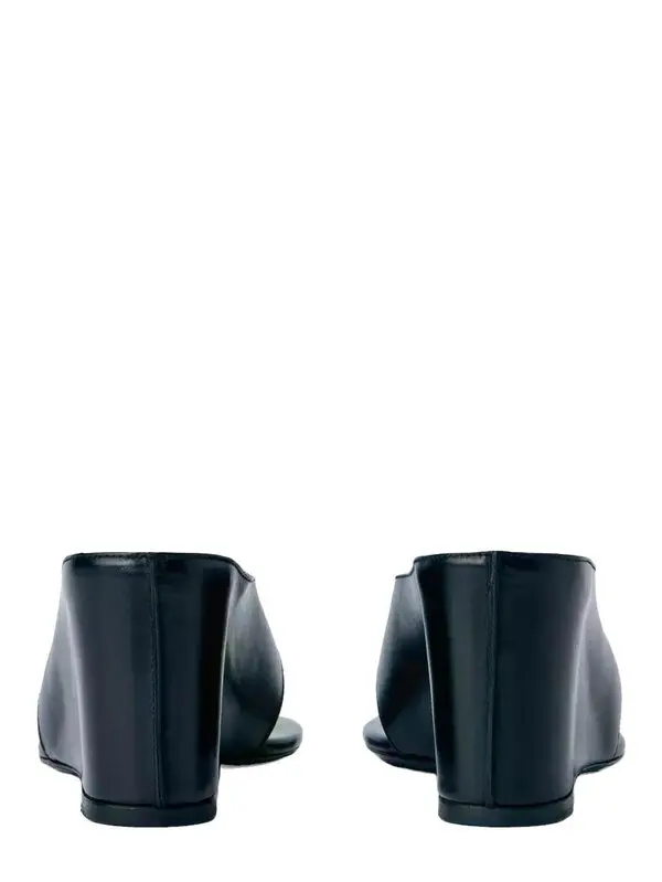 JUDE Yaga Asymmetric Wedge Sandals - Black