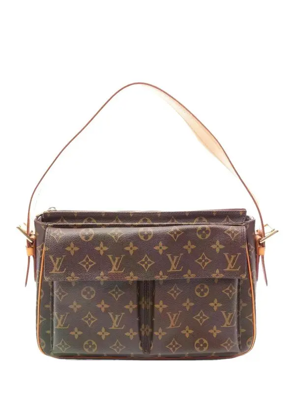 LOUIS VUITTON Monogram Vivacite Gm Shoulder Bag - Brown