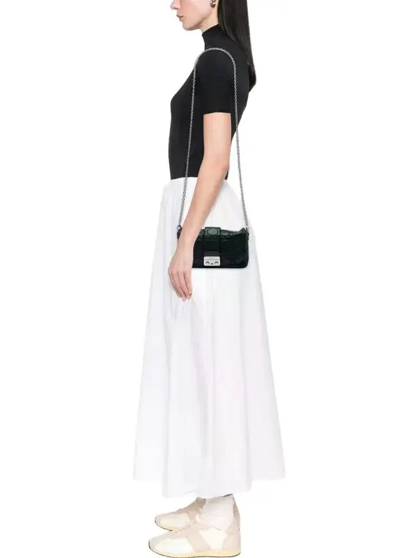 Dior Cannage New Lock Pouch Cross Body Bag - Black