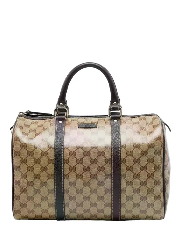 Gucci 2016-2026 Medium Gg Crystal Joy Boston Bag - Neutrals