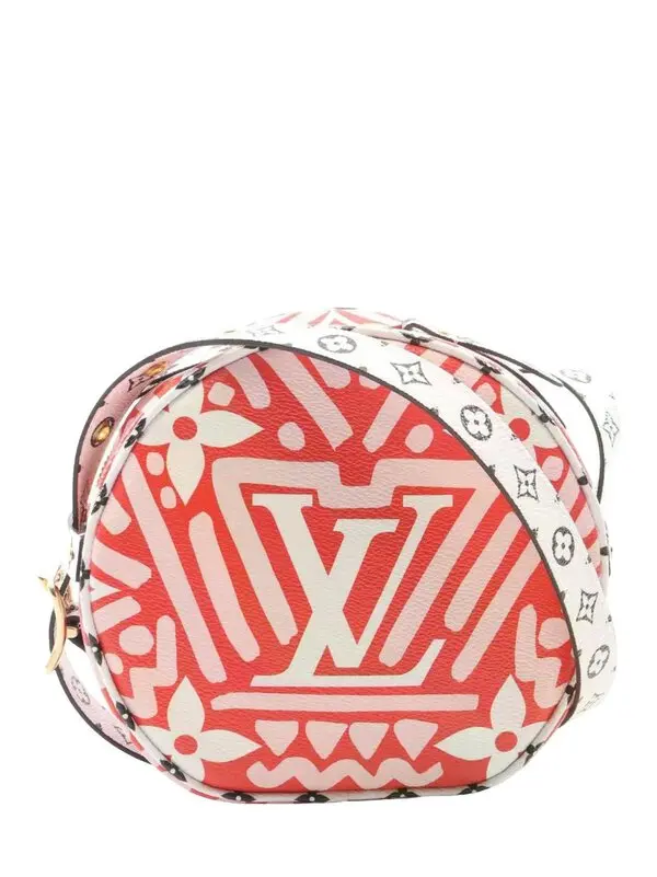 LOUIS VUITTON Monogram Giant Crafty Boite Chapeau Souple Pm Crossbody Bag - Red