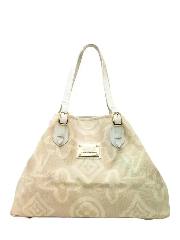 LOUIS VUITTON 2008 Monogram Tahitienne Cabas Gm Tote Bag - Neutrals