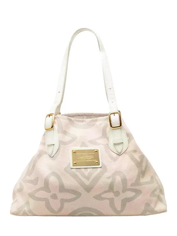 LOUIS VUITTON Monogram Tahitienne Cabas Pm Tote Bag - Pink
