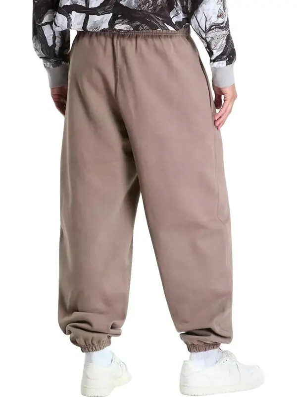 Nike Solo Swoosh Embroidered Track Pants - Brown