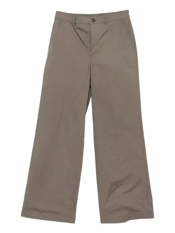Rick Owens Drawstring-waist Wide-leg Trousers - Grey