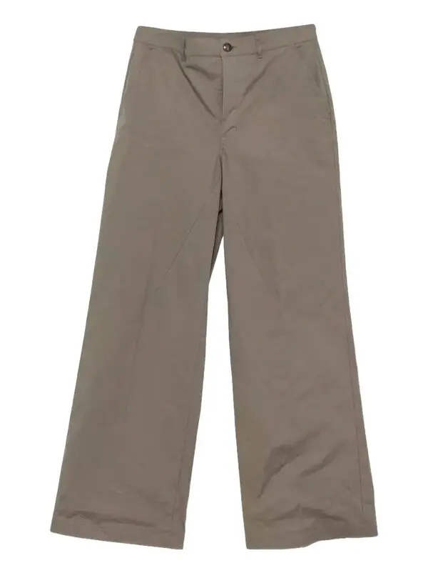 Rick Owens Drawstring-waist Wide-leg Trousers - Grey
