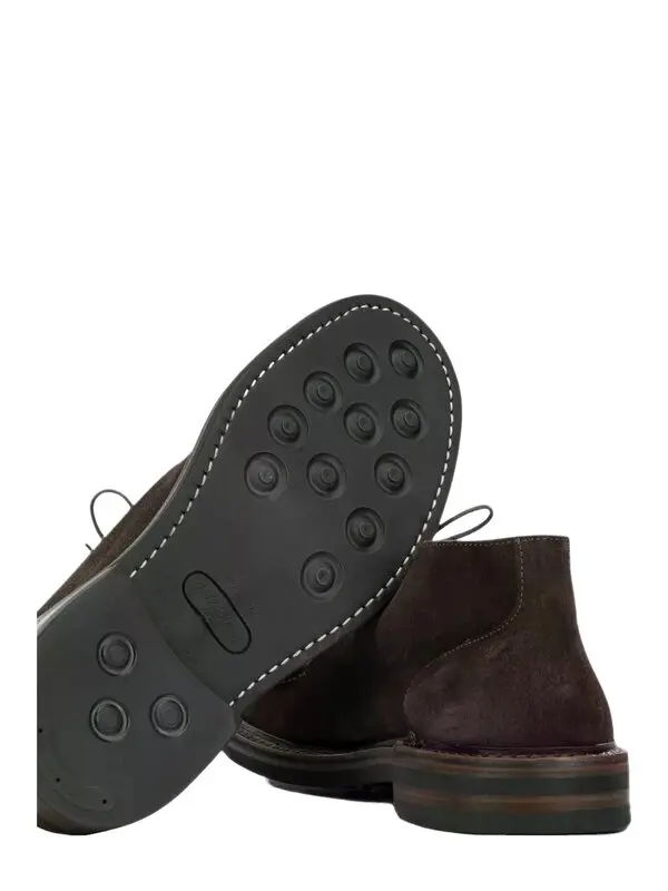 ASTORFLEX Deukflex 2 Rubber Suede Desert Boots - Brown