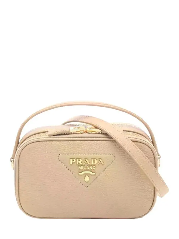 Prada Vitello Daino Satchel - Neutrals