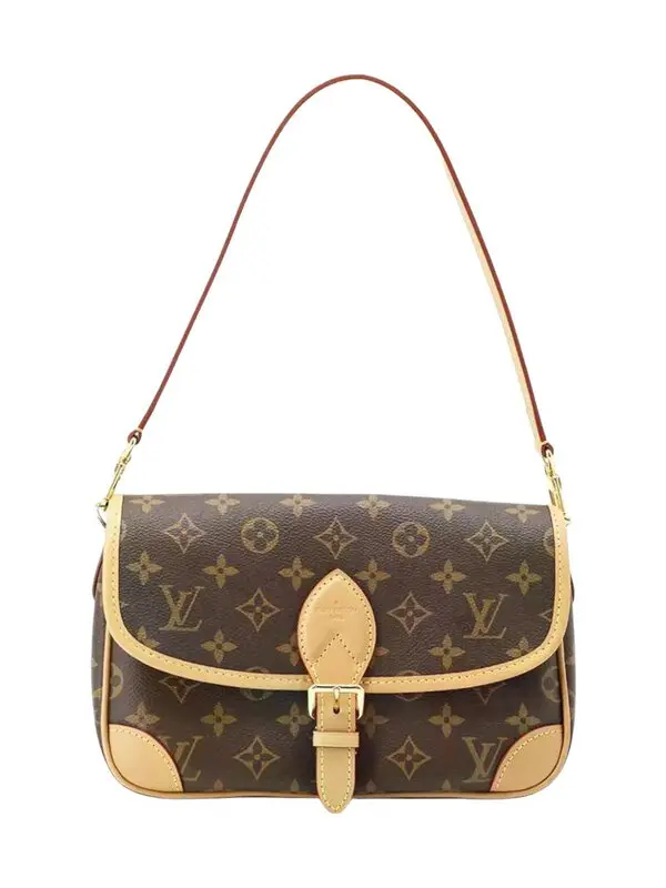 LOUIS VUITTON Monogram Diane Satchel - Brown