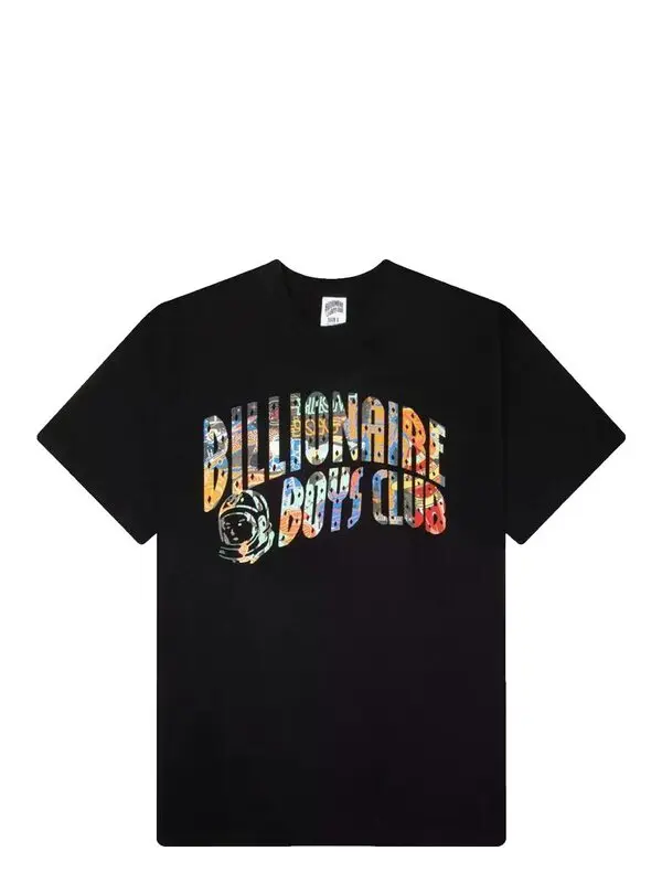 BILLIONAIRE BOYS CLUB Curve Logo T-shirt - Black