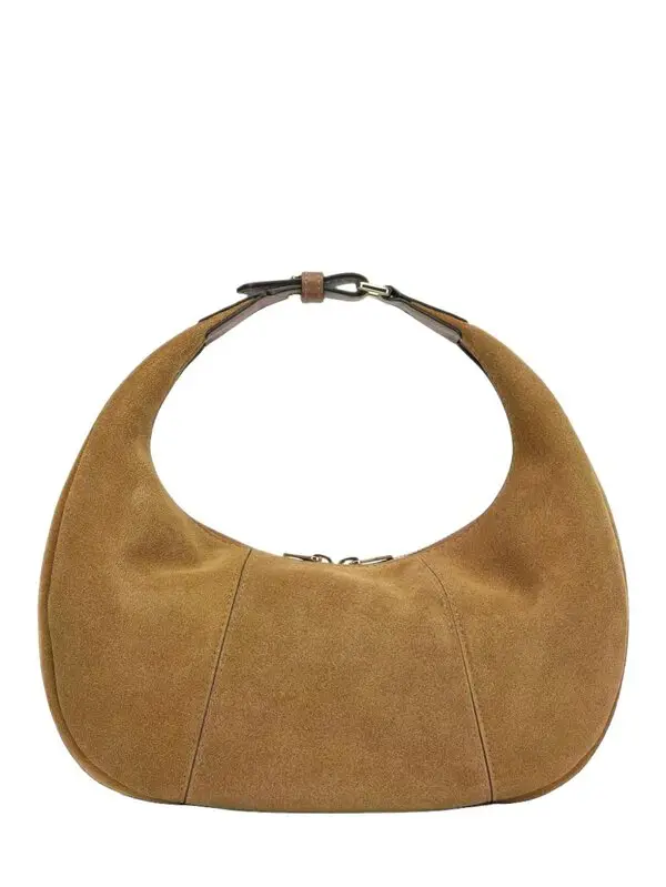 LE TANNEUR Juliette Suede Tote Bag - Brown