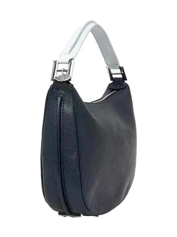 SILVIAN HEACH Spaccanapoli Grained-leather Tote Bag - Blue