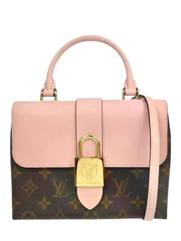 LOUIS VUITTON 2010-2020s Monogram Locky Bb Tote Bag - Brown