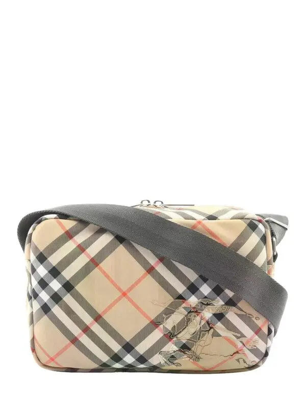 Burberry Canvas Crossbody Bag - Neutrals