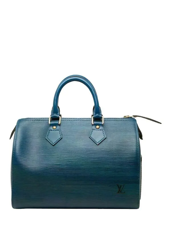 LOUIS VUITTON Epi Speedy 30 Boston Bag - Blue