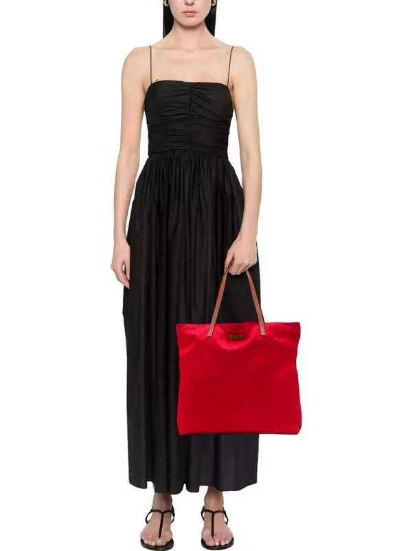 Gucci 2016-2026 Gg Nylon Tote Bag - Red