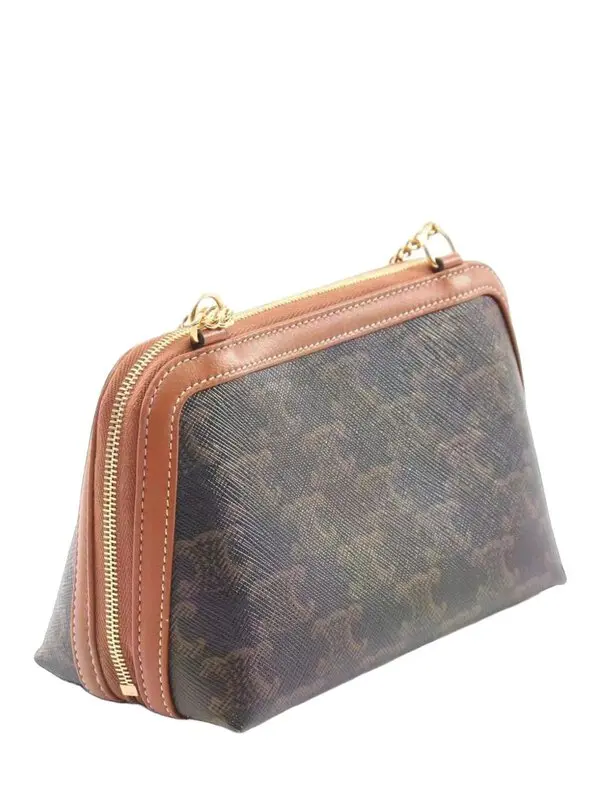 Celine Triomphe Clutch Bag - Brown