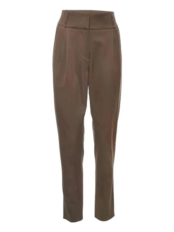 Brunello Cucinelli Belt-loops Trousers - Brown