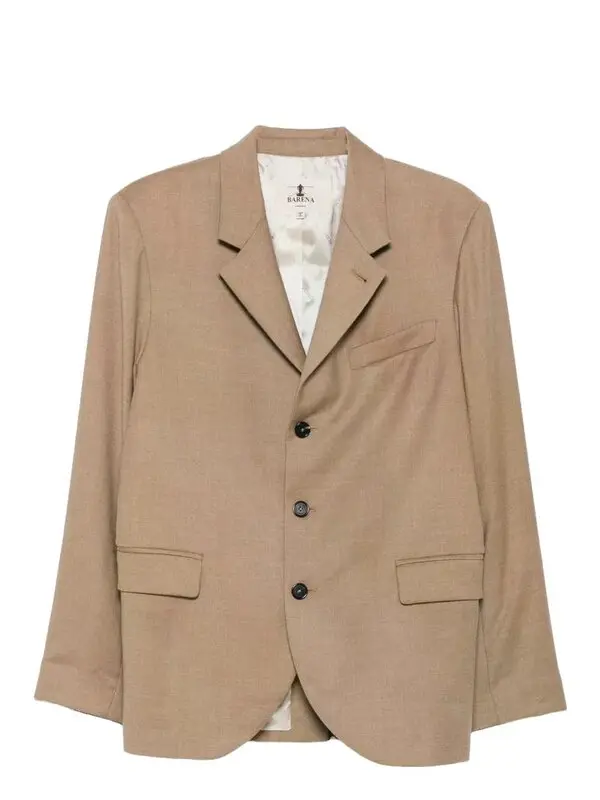 Barena Venezia Faliero Single-breasted Notched-lapel Blazer - Neutrals