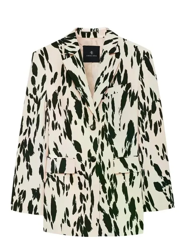 ANINE BING Laika Blazer - Neutrals