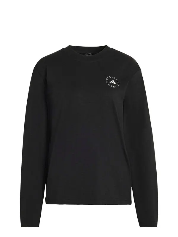Stella McCartney Adidas Training Long Sleeve Tee - Black