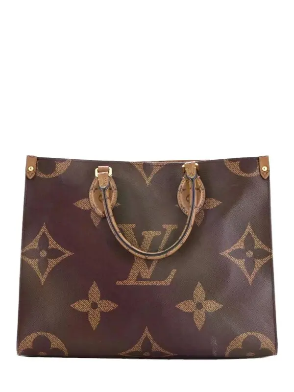 LOUIS VUITTON Monogram Tote Bag - Brown