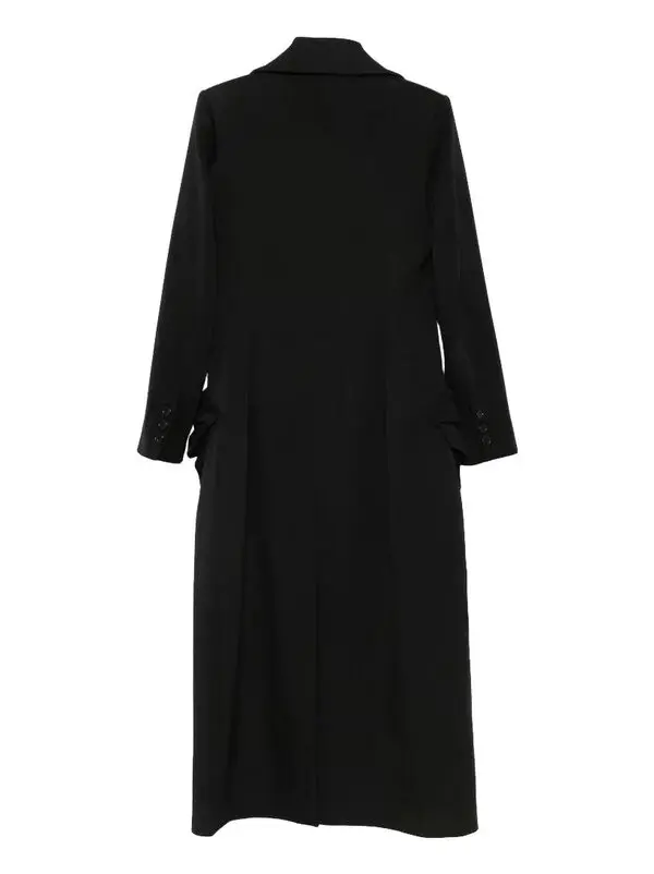 Viktor & Rolf Pleated-pocket Coat - Black