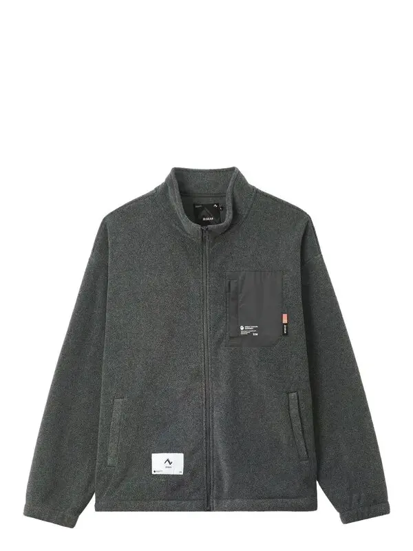 Izzue Logo-print Zip-up Jacket - Grey