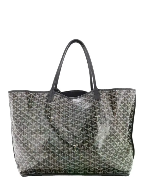 Goyard Anjou Reversible Coated Canvas Gm Tote Bag - Black