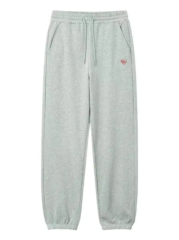 CHOCOOLATE Logo-embroidered Track Pants - Grey