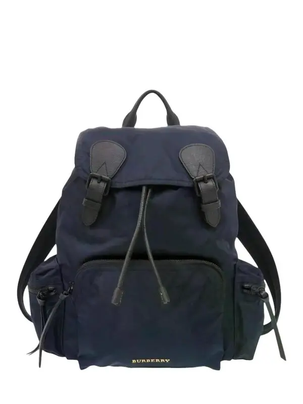 Burberry 2000-2017 Large Nylon Runway Backpack - Blue