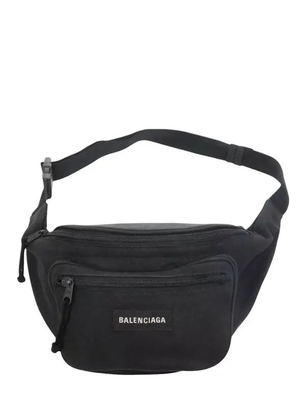 Balenciaga 2000-2026 Nylon Explorer Belt Bag - Black