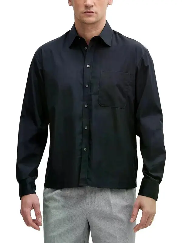 Sisley Chest-pocket Shirt - Blue