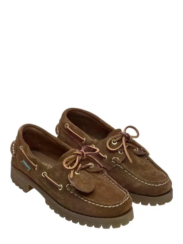 SEBAGO Ranger Artisan Ox Suede Lug-sole Loafers - Brown