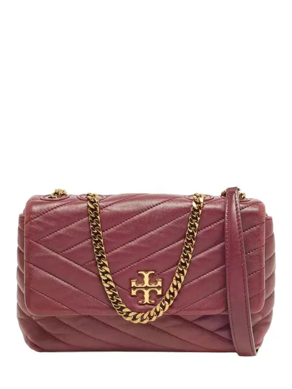 Tory Burch Kira Quilted Shoulder Bag - Red