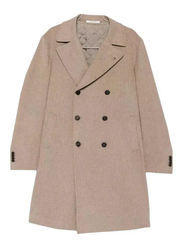 Tagliatore Double-breasted Coat - Neutrals