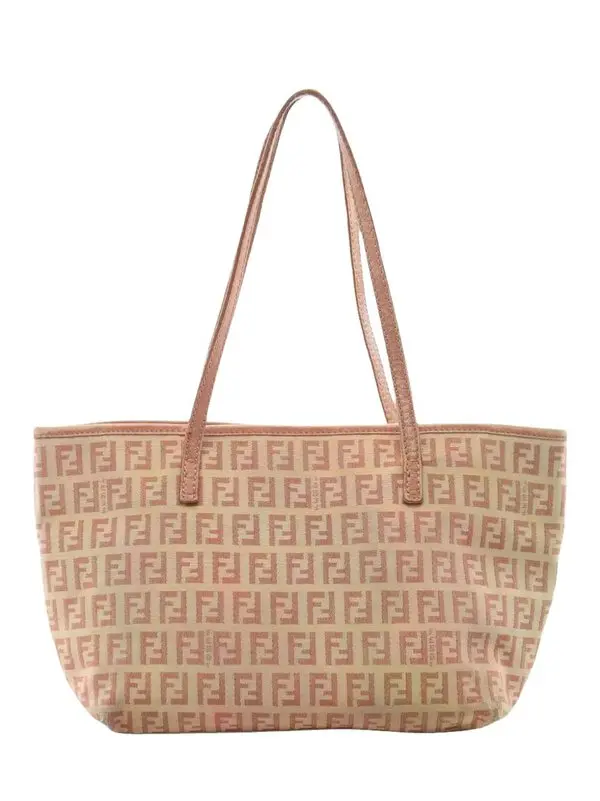 Fendi Zucchino Tote Bag - Neutrals
