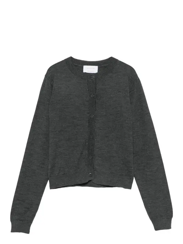 DANIELE FIESOLI Button-up Crew-neck Cardigan - Grey
