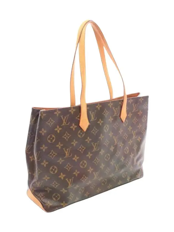 LOUIS VUITTON Wilshire Monogram Tote Bag - Brown