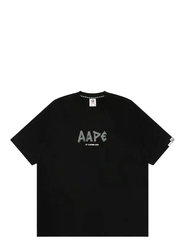 AAPE BY *A BATHING APE Aapeunvs Logo-print T-shirt - Black