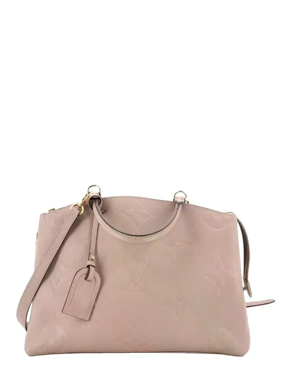 LOUIS VUITTON Grand Palais Handbag Monogram Empreinte Giant Shoulder Bag - Neutrals