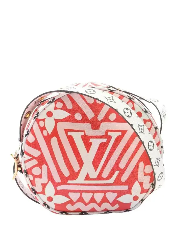 LOUIS VUITTON Craft Monogram Giant Mini Boite Chapeau Souple Bag - Red