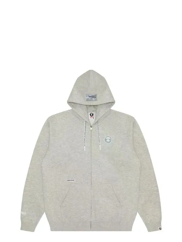 AAPE BY *A BATHING APE Moonface Patch Hoodie - Neutrals