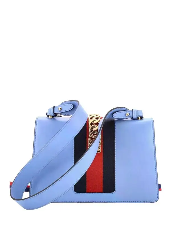 Gucci Sylvie Shoulder Bag - Blue