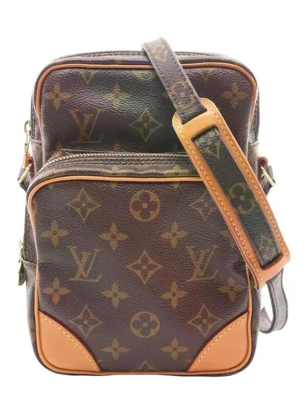 LOUIS VUITTON Monogram Amazone Crossbody Bag - Brown