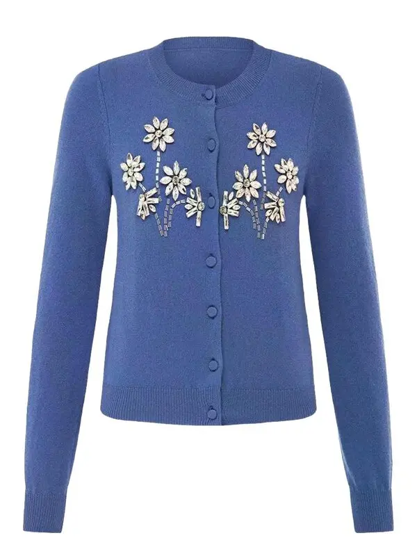 LEO LIN Button-fastening Cardigan - Blue