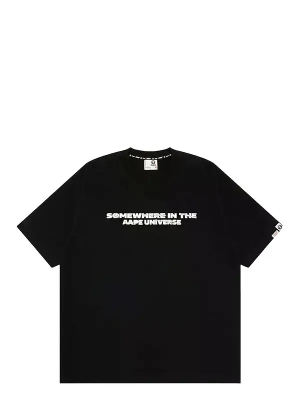 AAPE BY *A BATHING APE Aapeunvs Graphic-print T-shirt - Orange
